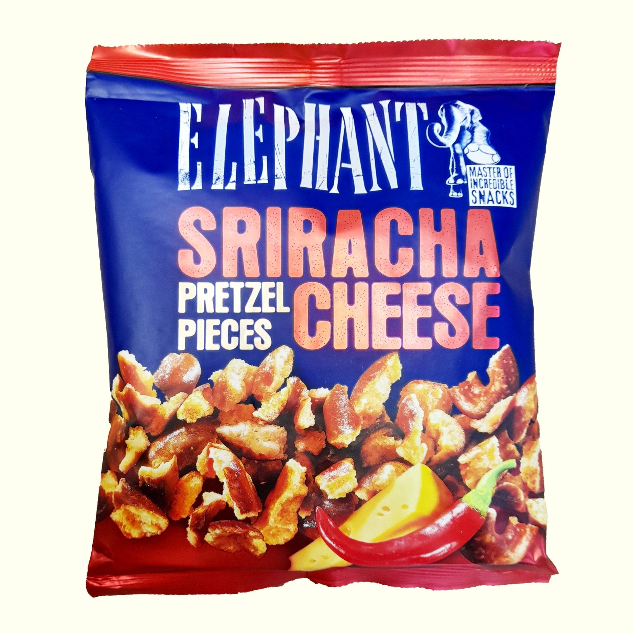 Elephant Pretzel Pieces Sriracha Cheese Käse 125g | TopCandy