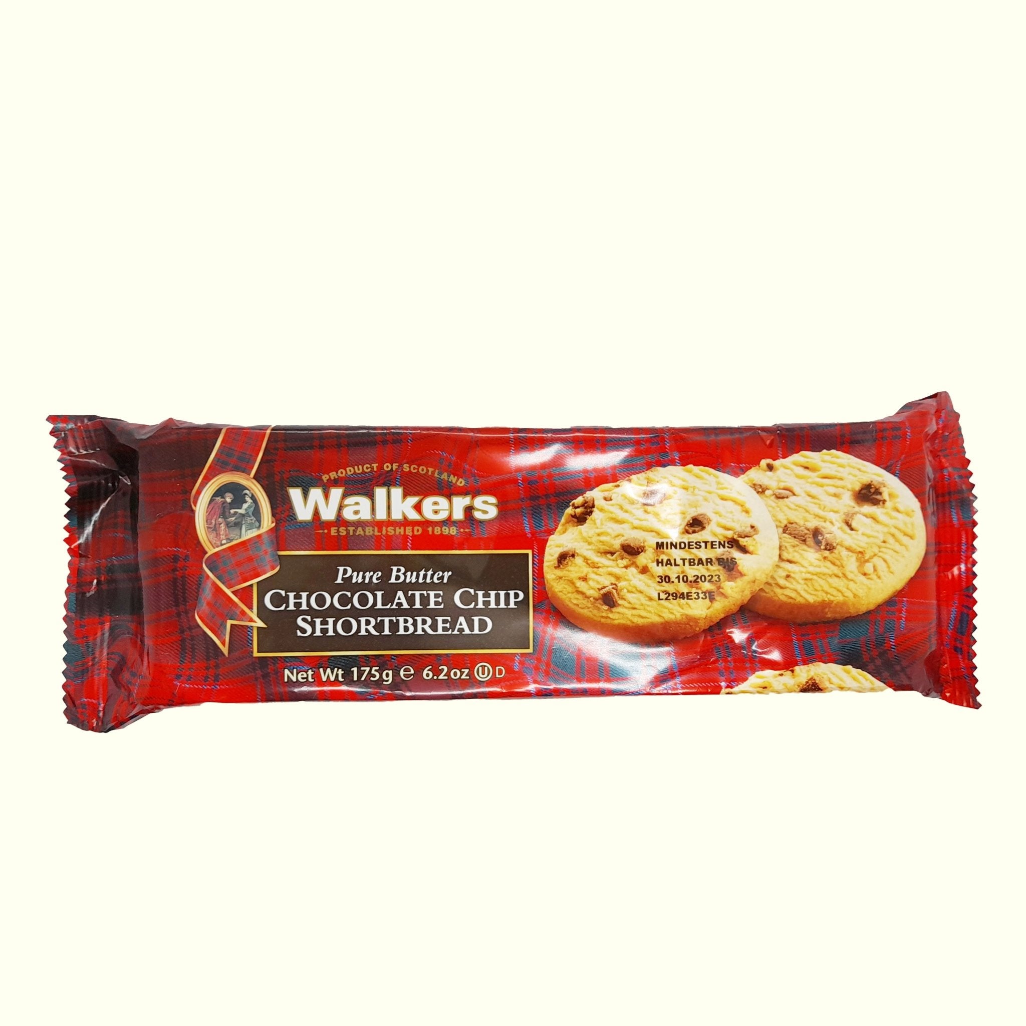 Walkers Shortbread Chocolate Chip mit Schokolade 175g | TopCandy